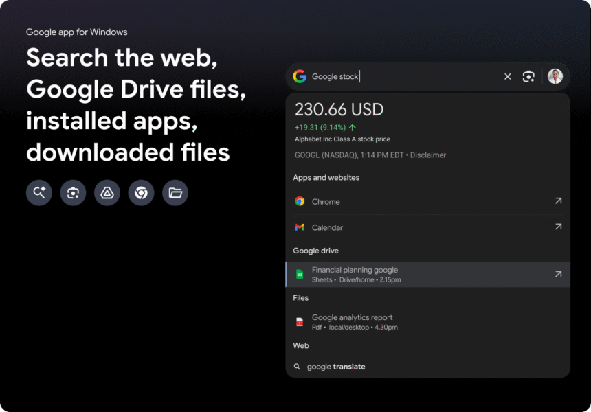 Google App for Windows: A Powerful AI Search Tool to Run Your PC ...