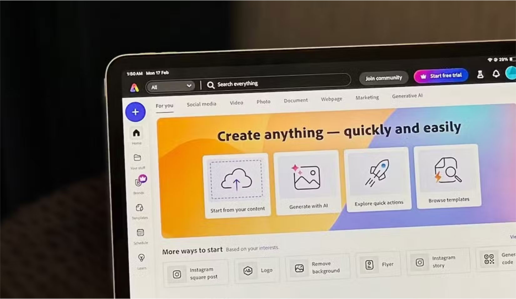 How to remove unwanted objects from photos using Adobe Express's Remove ...